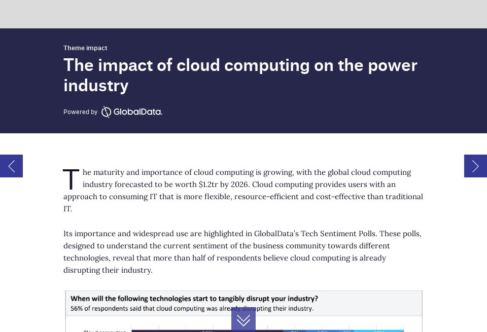 The impact of cloud computing on the power industry - Future Power ...