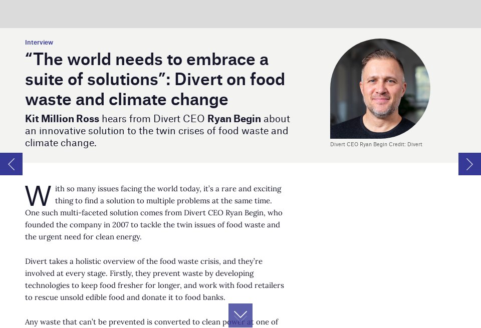 “The world needs to embrace a suite of solutions”: Divert on tackling ...