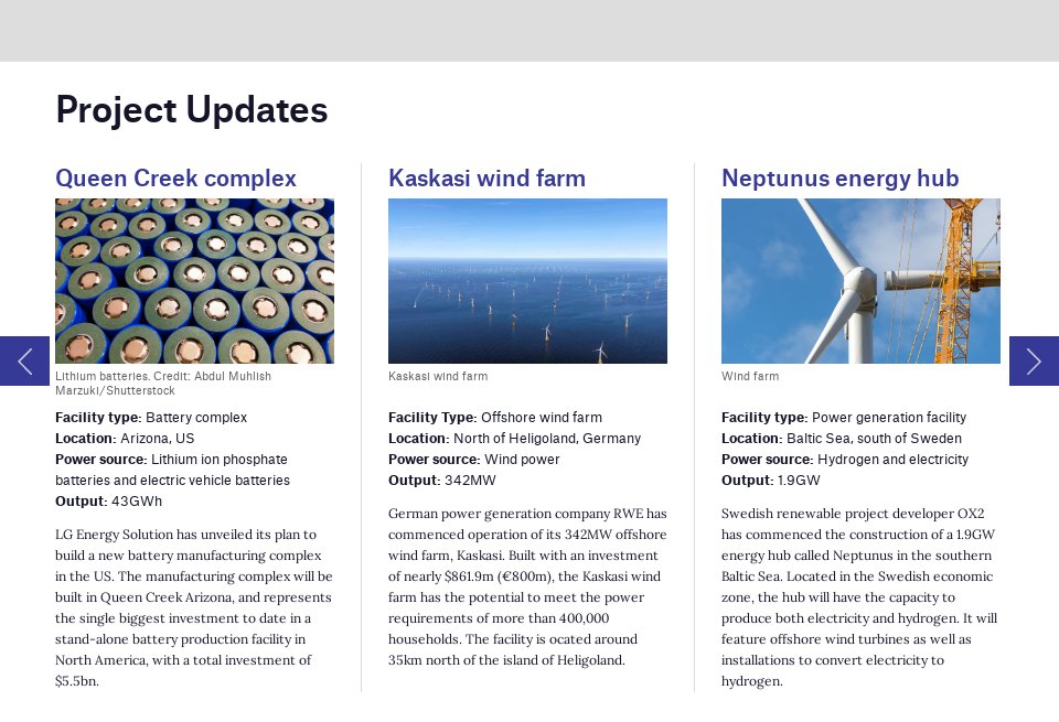 Project Updates - Future Power Technology Magazine | Issue 152 | April 2023