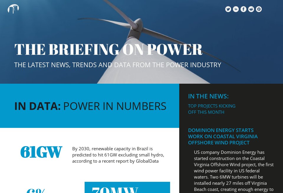 Content - Future Power Technology Magazine | Issue 113 | August 2019