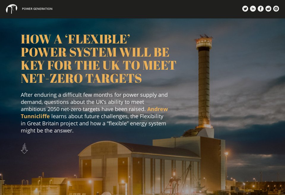 How a ‘flexible’ power system will be key for the UK to meet net-zero ...