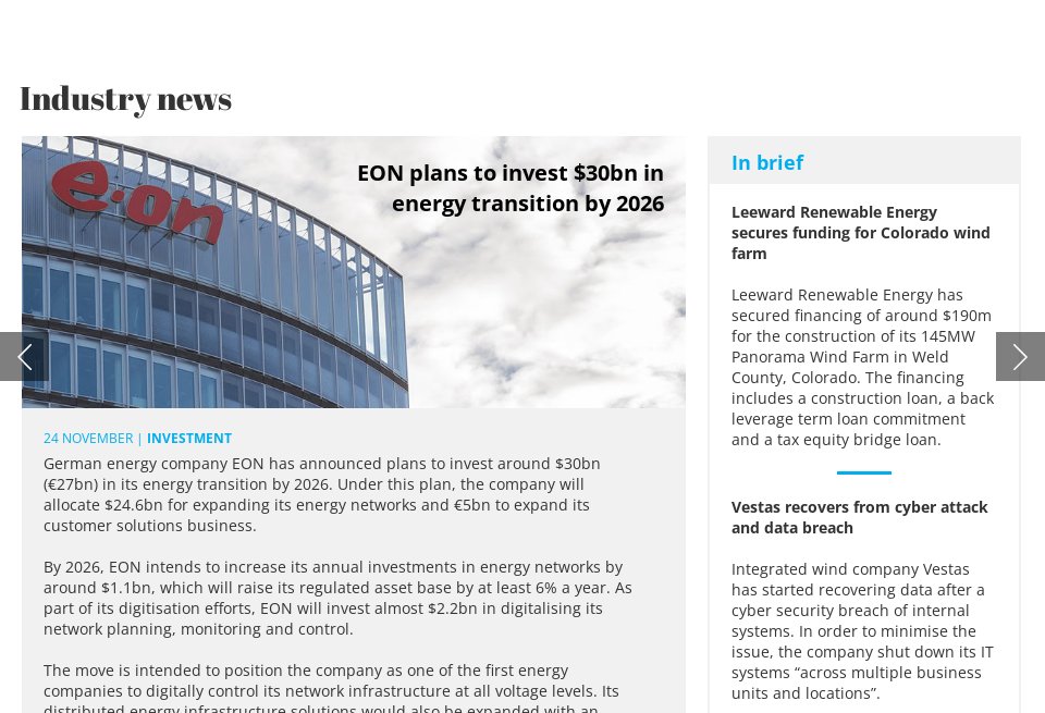 In Depth - Future Power Technology Magazine | Issue 141 | December 2021