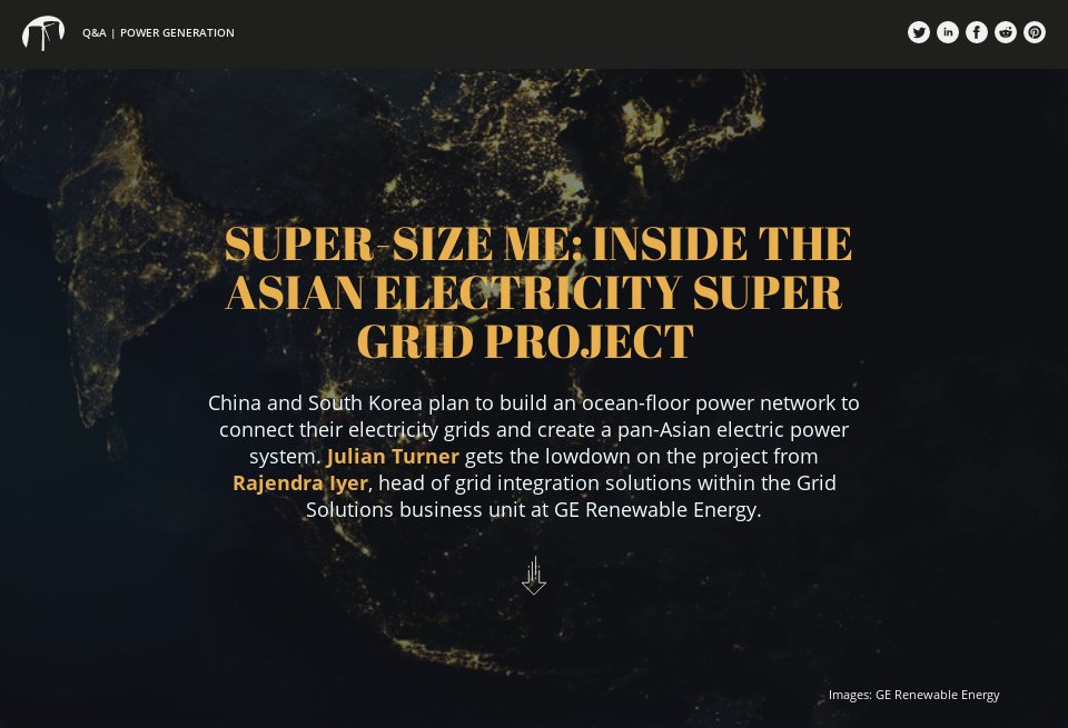 Super-size me: inside the Asian electricity super grid project - Future ...