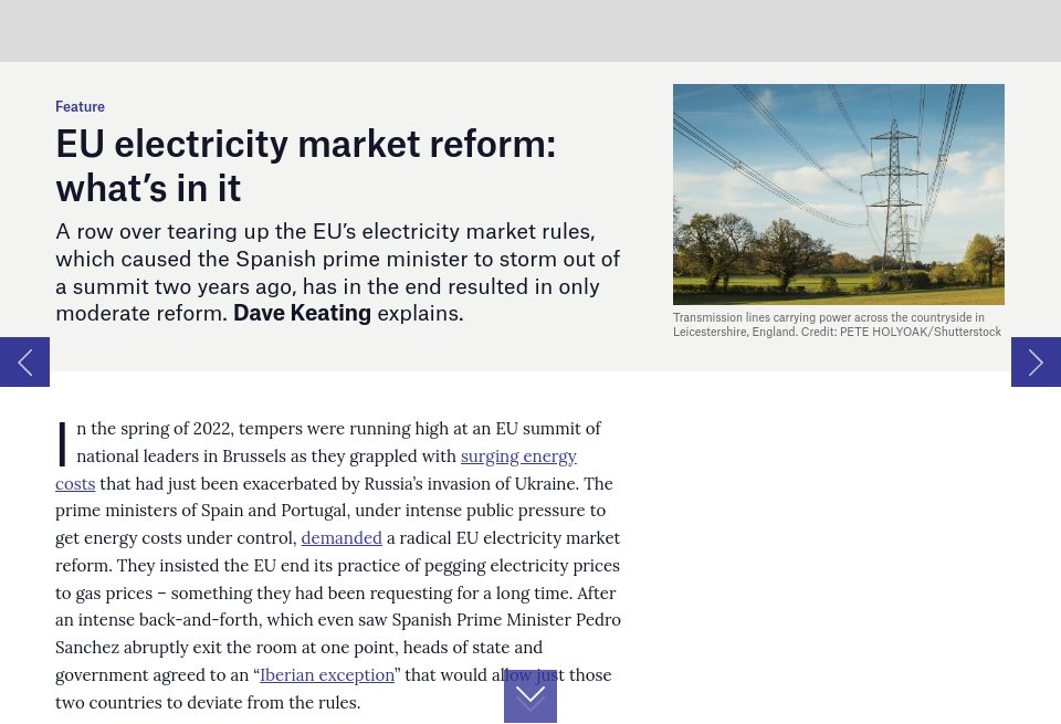 EU electricity market reform: what’s in it - Future Power Technology ...