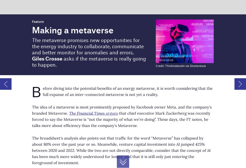 How to make a metaverse for the power industry - Future Power ...