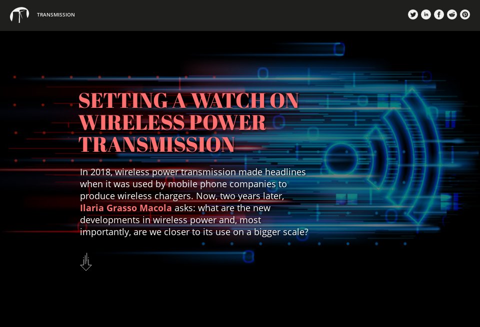 Setting a watch on wireless power transmission - Future Power ...