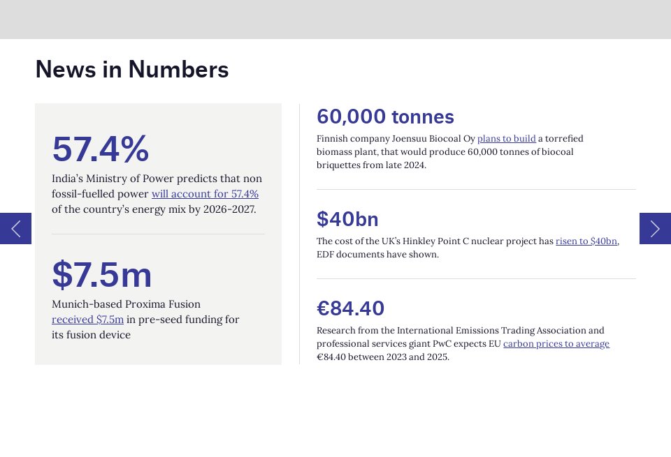 News in Numbers - Future Power Technology Magazine | Issue 154 | June 2023