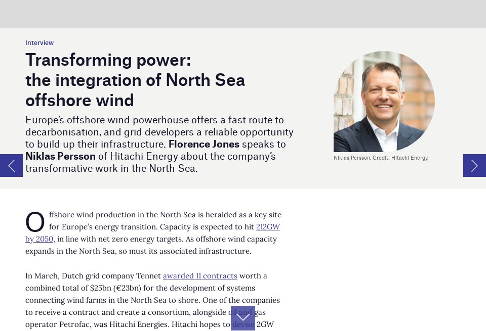 Transforming power: the integration of North Sea offshore wind - Future ...