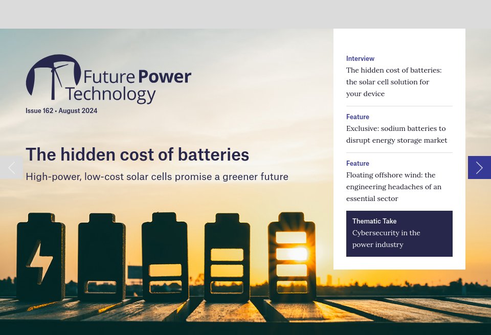 Home | The hidden cost of batteries - Future Power Technology Magazine ...
