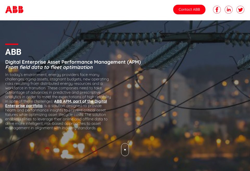 ABB - Future Power Technology Magazine | Issue 120 | March 2020