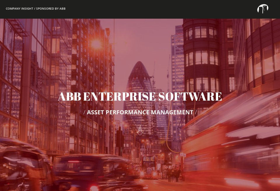 ABB Company insight - Future Power Technology Magazine | Issue 120 ...