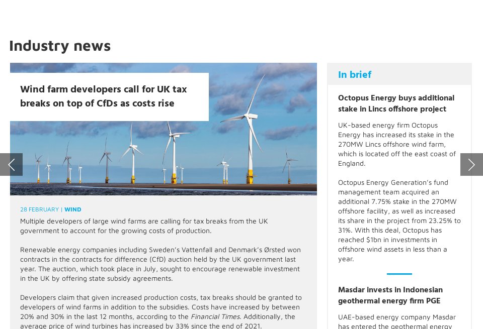 Industry news - Future Power Technology Magazine | Issue 151 | March 2023