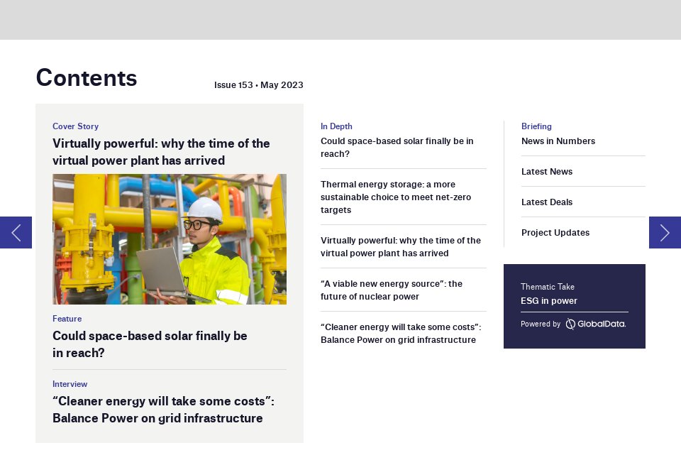 News in Numbers - Future Power Technology Magazine | Issue 153 | May 2023