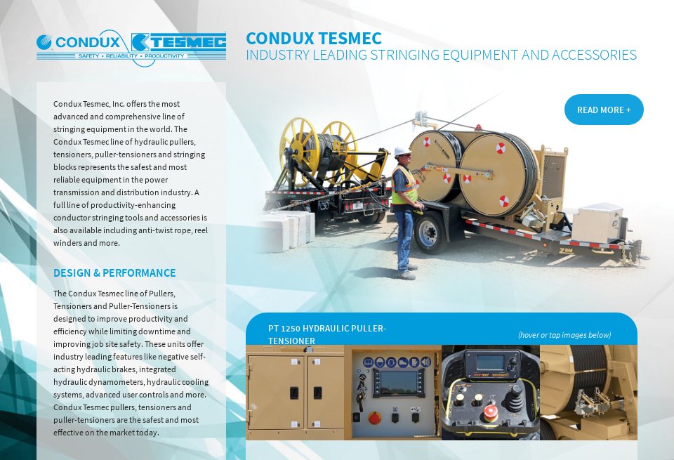 Condux Tesmec - Future Power Technology Magazine | Issue 115 | October 2019