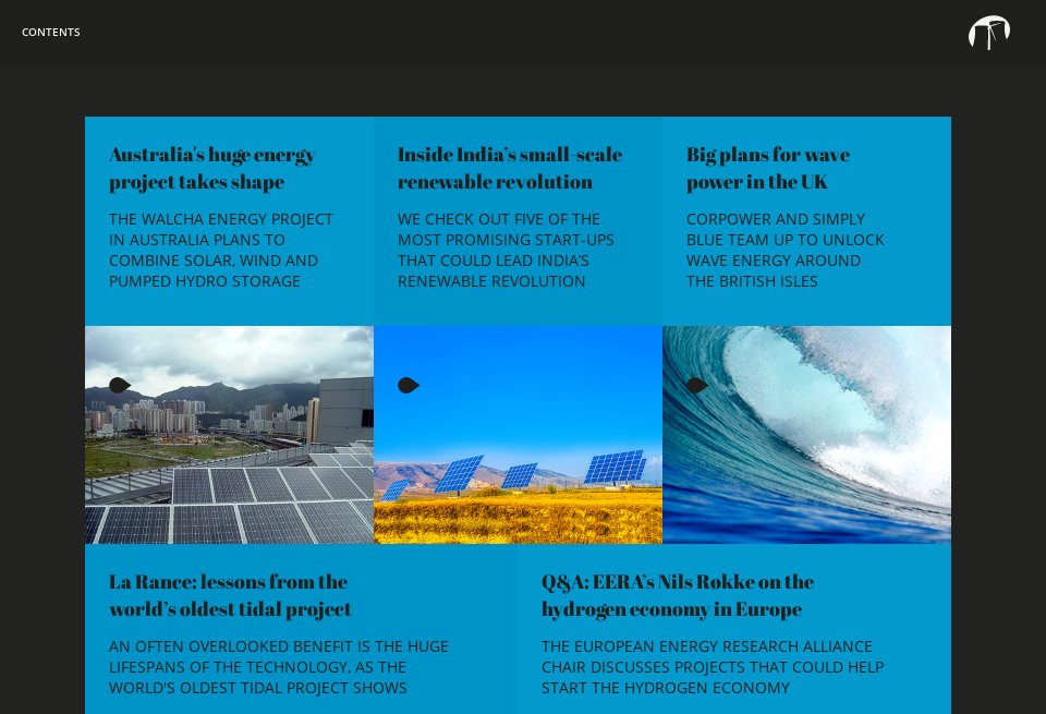 Contents - Future Power Technology Magazine | Issue 115 | October 2019