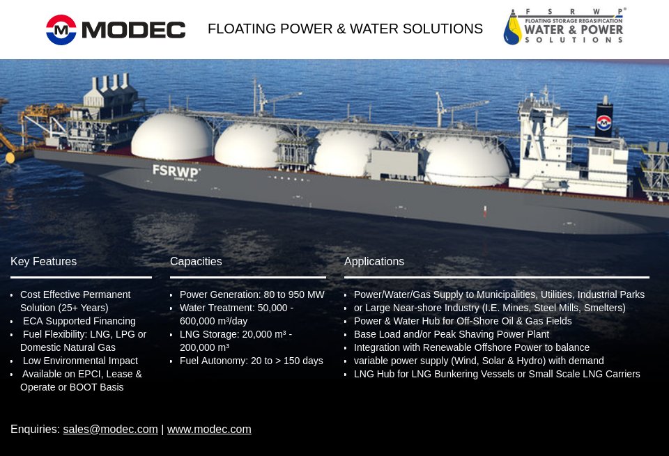 MODEC - Future Power Technology Magazine | Issue 115 | October 2019