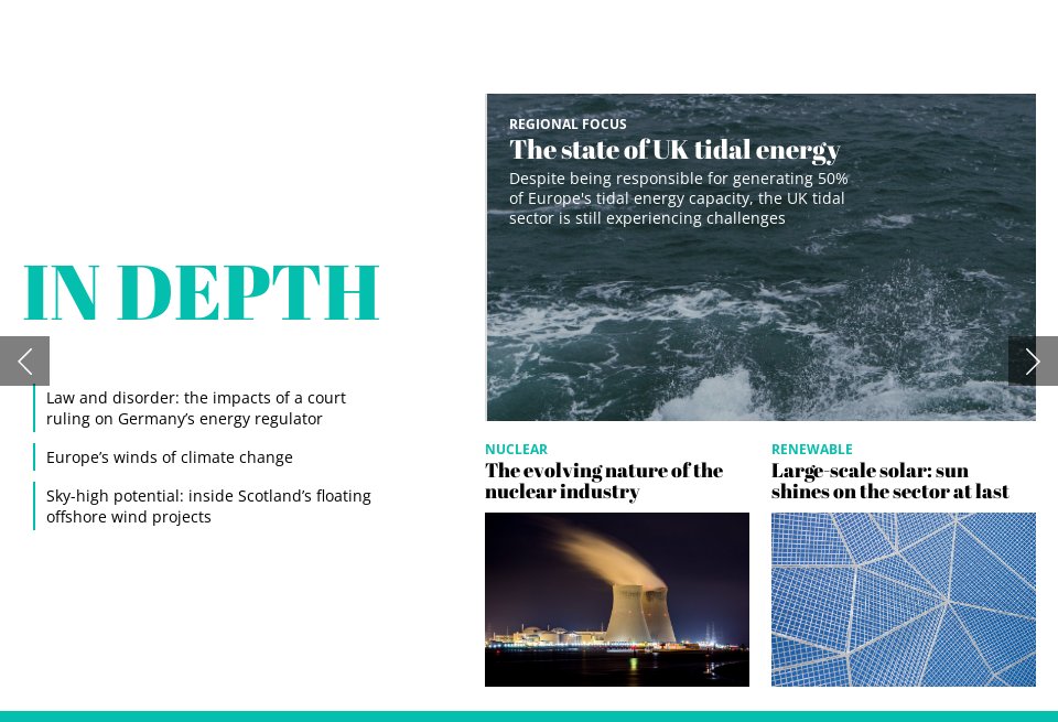 In Depth - Future Power Technology Magazine | Issue 139 | October 2021