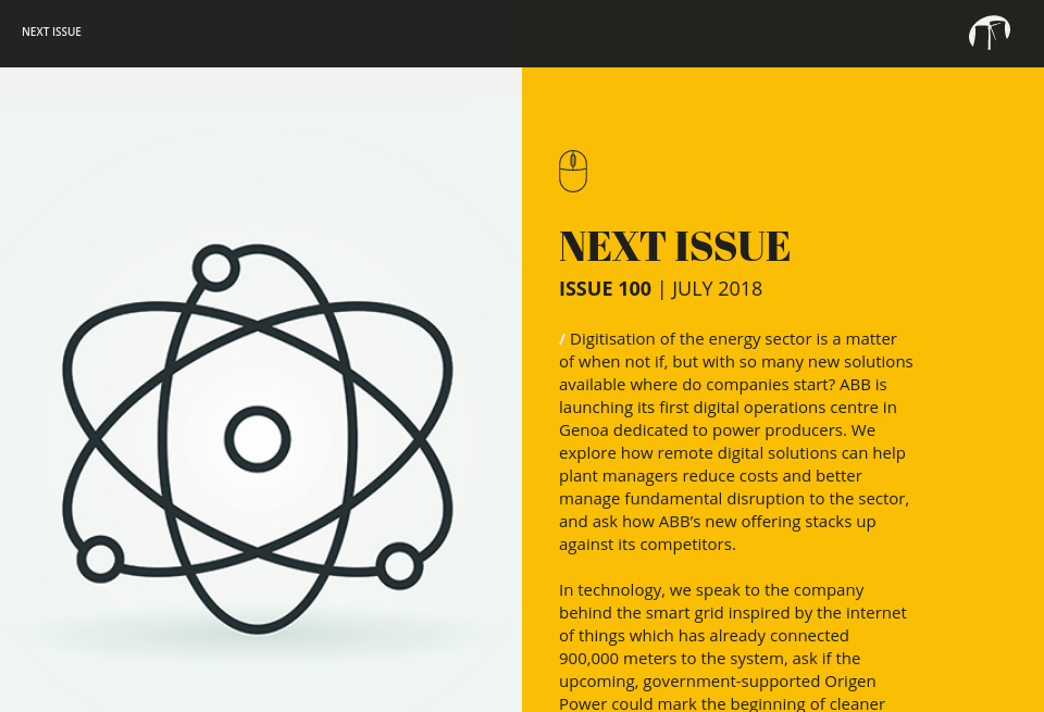 Next Issue - Future Power Technology | Renewables Special Issue | June 2018