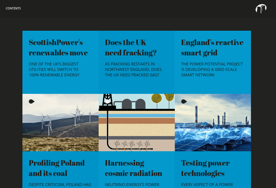 Contents - Future Power Technology Magazine | Issue 106 | January 2019
