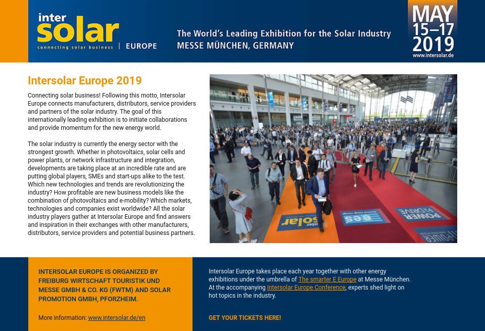 Solar Promotion - Future Power Technology Magazine | Issue 108 | March 2019