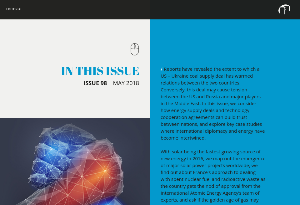 Valmont SM - Future Power Technology | Issue 98 | May 2018