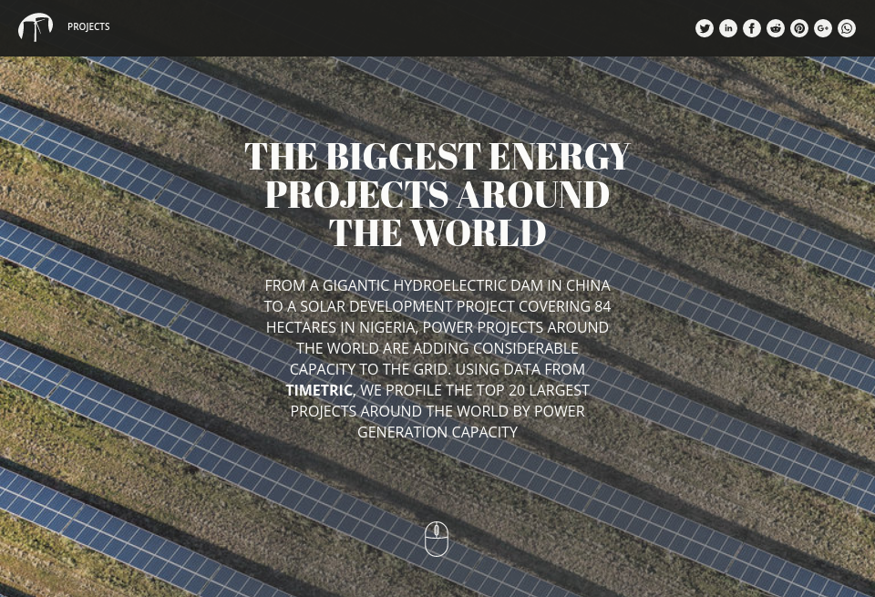 The biggest energy projects around the world - Future Power Technology ...
