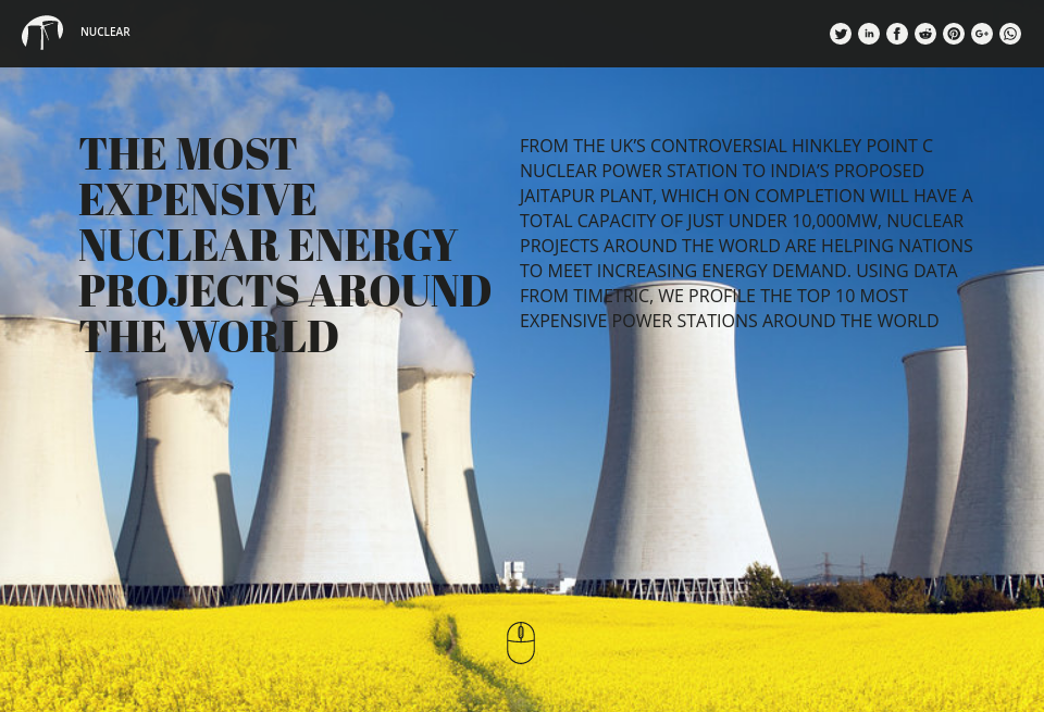 The most expensive nuclear energy projects around the world - Future ...