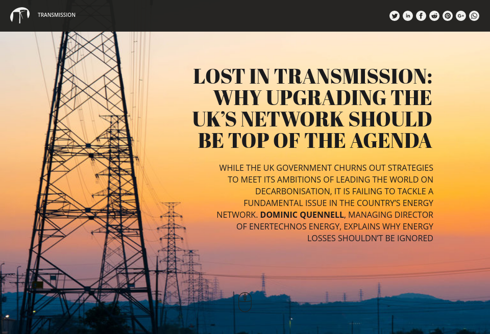 Lost in transmission: why upgrading the UK’s network should be top of ...